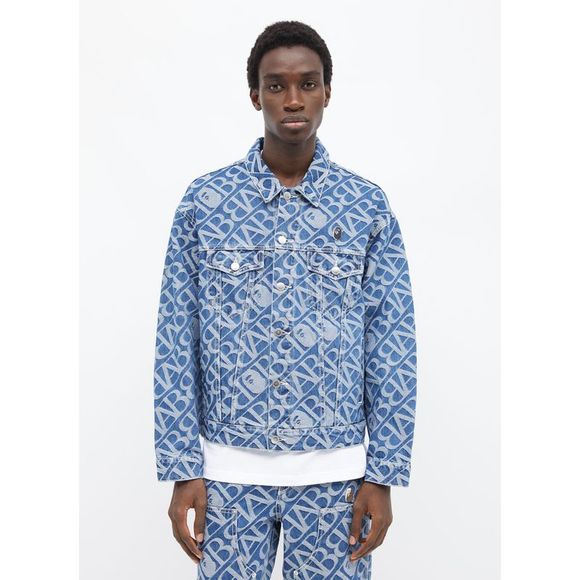 A BATHING APE® | Jackets & Coats | A Bathing Ape Monogram Metal One ...